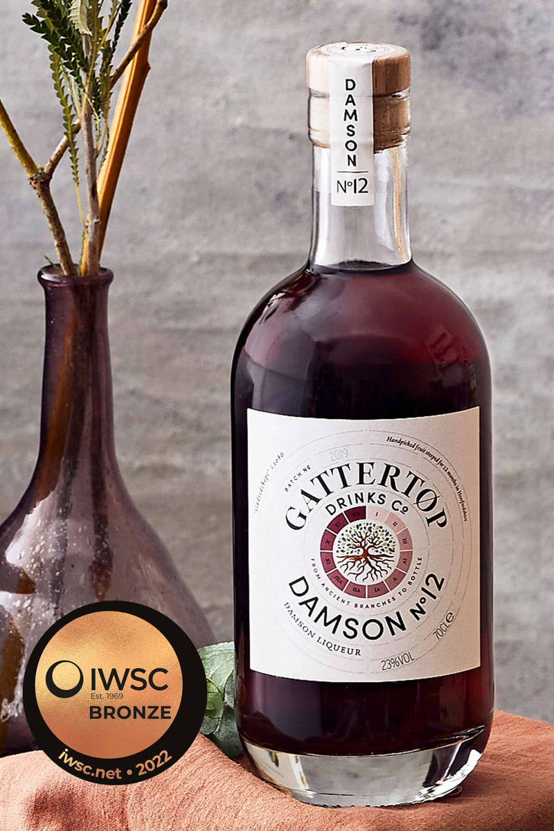 Internationally acclaimed damson vodka