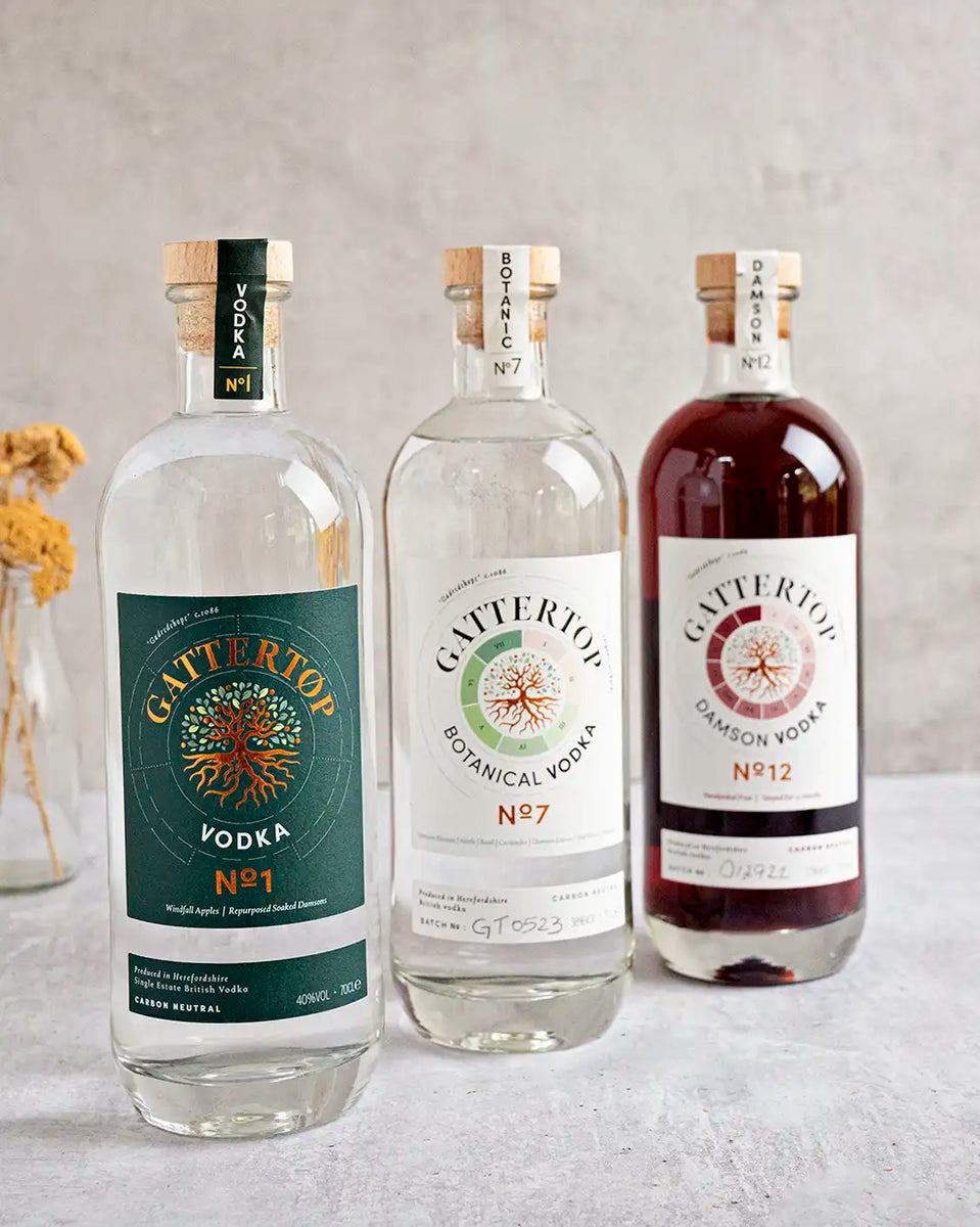 British Vodka Bundle 3x 70cl | Premium Vodka